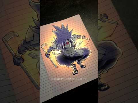 Madara uchih pen sketch #shorts #animedrawing