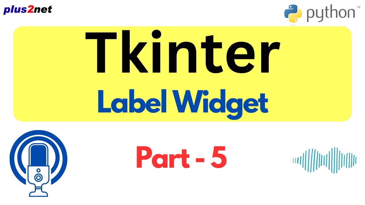 Creating Dynamic Text with Tkinter Label Widget in Python #tkinter #label #python #guiprogramming