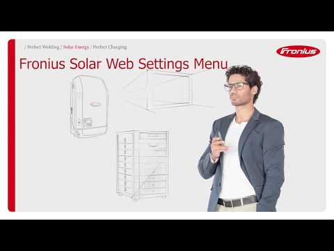 SolarWeb Settings
