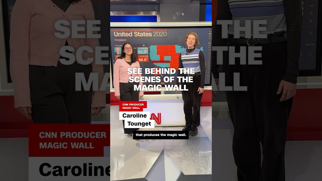 See behind the scenes of the magic wall