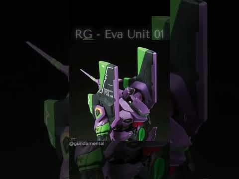 Real Grade (RG) Neon Genesis Evangelion (EVA01) #gunpla #eva01 #gundam #shorts #evangelion