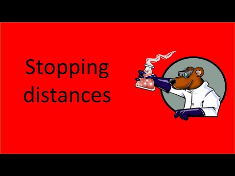 Stopping distances