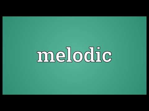 Melodic Meaning