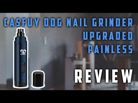 ✅ Casfuy Dog Nail Grinder Upgraded Painless Review 2021