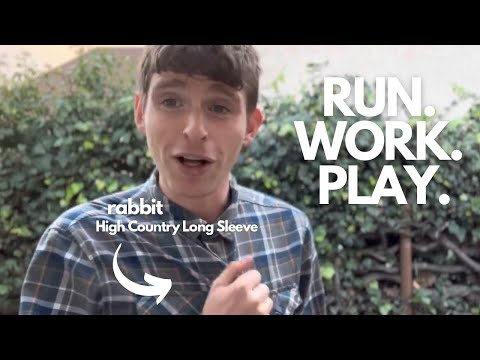 Best Long Sleeve Running Commute Shirt | Run Rabbit High County LS Flannel 2 Year Review