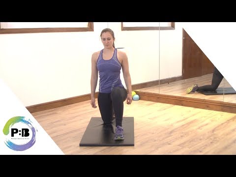 HIP FLEXORS STRETCH IN HALF KNEELING WITH TRUNK ROTATION - IMPROVING YOUR POSTURE EXERCISES