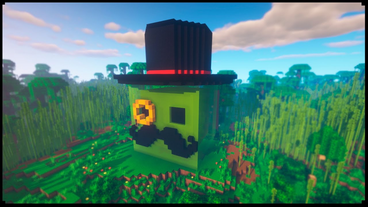Minecraft Easy Build Tutorial : Giant Slime House