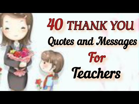 40+ Best Thank You Quotes And Messages For Teacher's Day | Teacher's Day Quotes In English