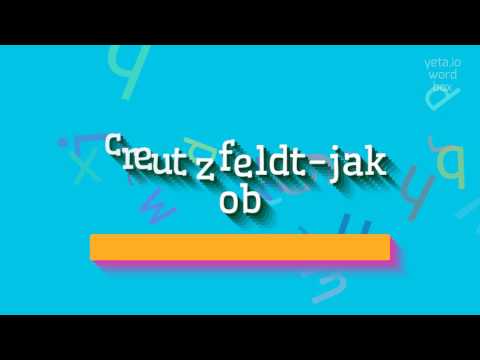 How to say "creutzfeldt-jakob"! (High Quality Voices)