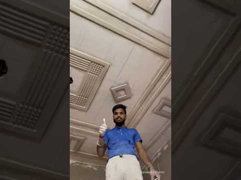 Letest Ceiling Design PLUS MINUS đ #popdesign #shorts