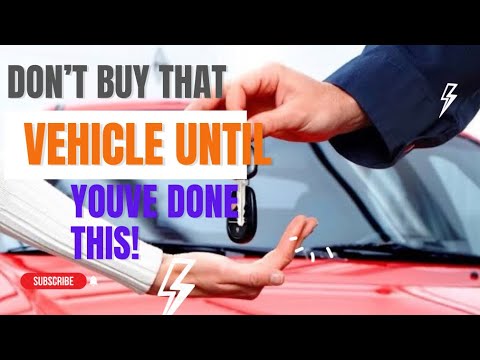 How to Check a car using VIN