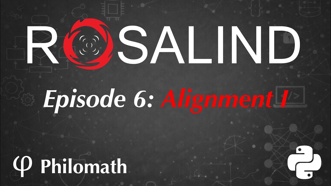 Rosalind Problem Solving in Python: Episode 6 - Alignment I