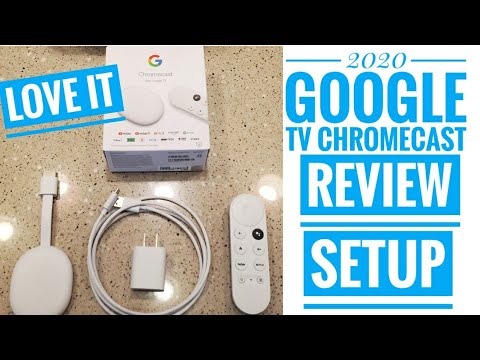 2020 Google TV Chromecast How To Setup STEP BY STEP for BEGINNERS & REVIEW