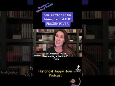 Ariel Lawhon on the History Behind THE FROZEN RIVER