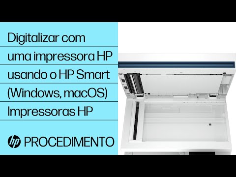 Como digitalizar com uma impressora HP usando o HP Smart | Impressoras HP | HP Support