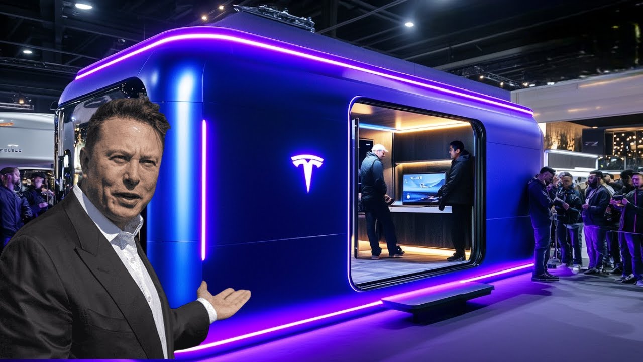 Elon Musk Finally Launch $7,566 Tesla Tiny House! Amazing Inside!