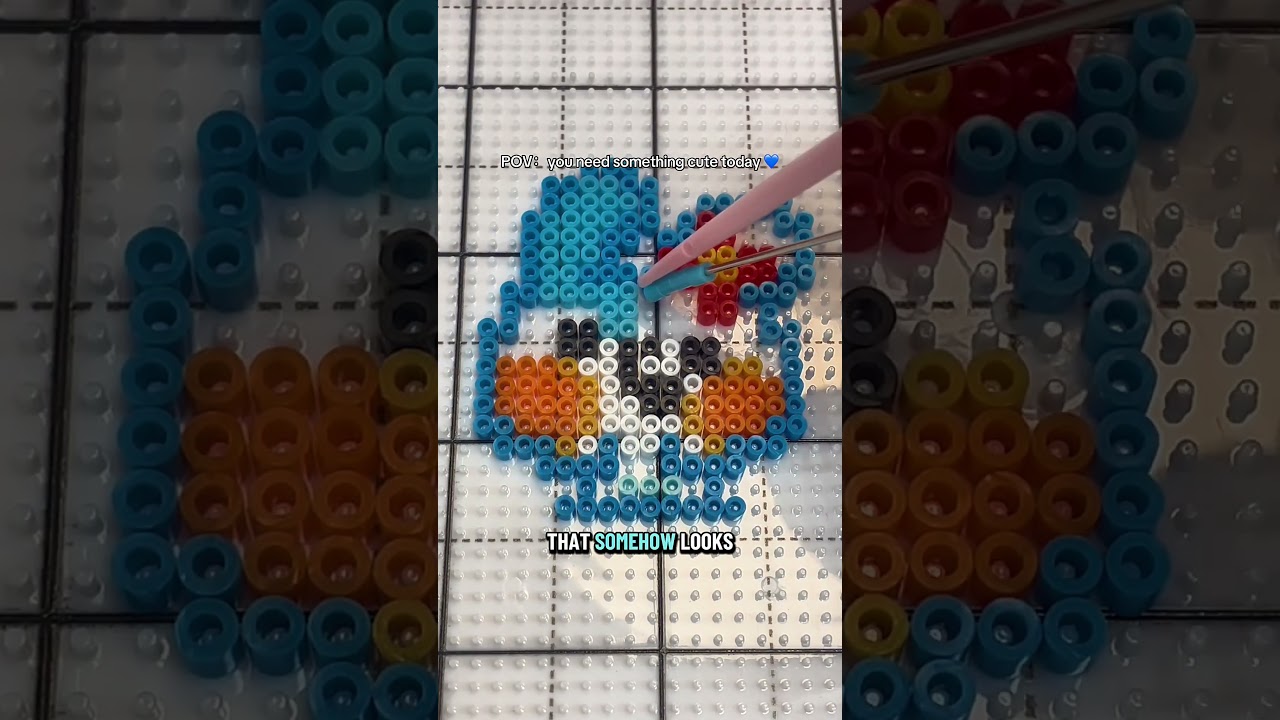 Watch How PixieBeads Turns Tiny Beads Into Pure Pixel Art Magic ✨