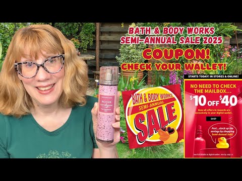Bath & Body Works Semi Annual Sale Coupon! Check Your Wallet!