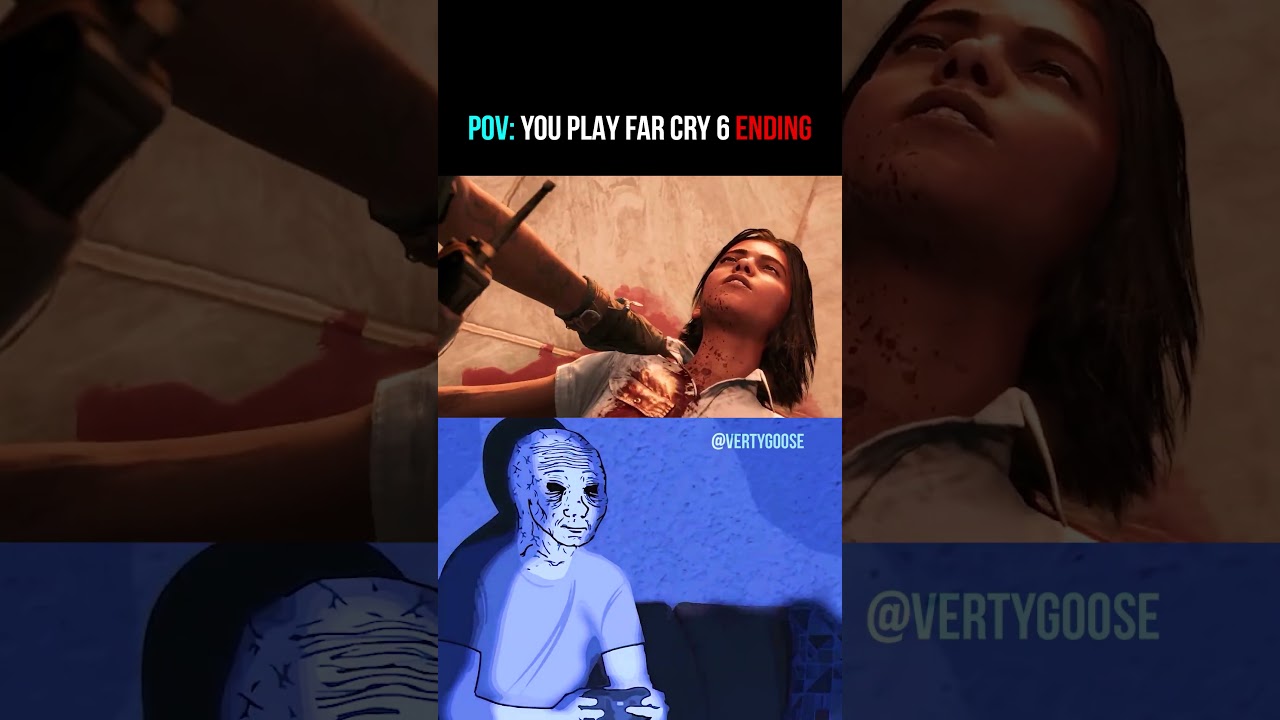 POV: Far Cry 6 VS Red Dead Redemption 2 Ending! (Nostalgia) #shorts #rdr2