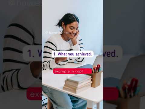 Google job: How to list your achievements on your Resume