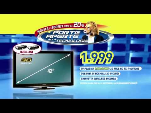 Spot Euronics "Porte Aperte alla Tecnologia" - Plasma Panasonic TX-P42VT20E