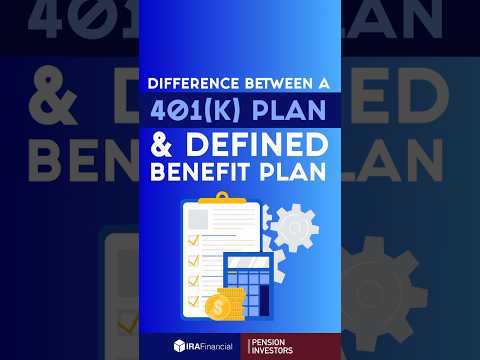 Comparing benefits: Defined Benefit Plan or 401(k)? Know the difference! 💰⚖️