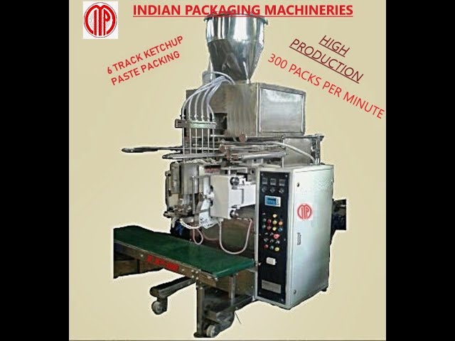 Liquid Multi Track Packing Machines - Double Track Liquid Packing ...