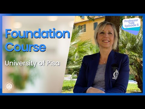 Foundation course at University of Pisa| Professor Silvia Bruti- Professor Talk Episode 6