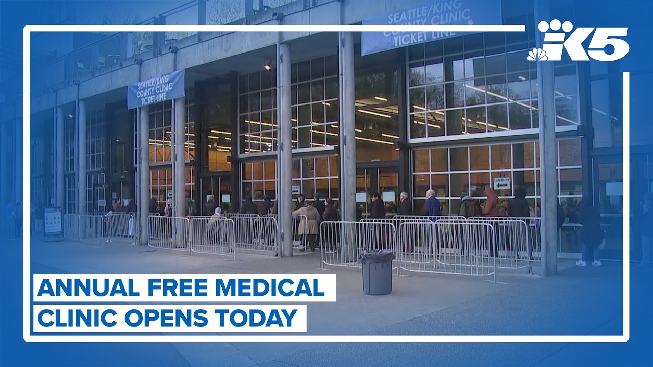 Annual King Co. clinic for medical, dental and vision