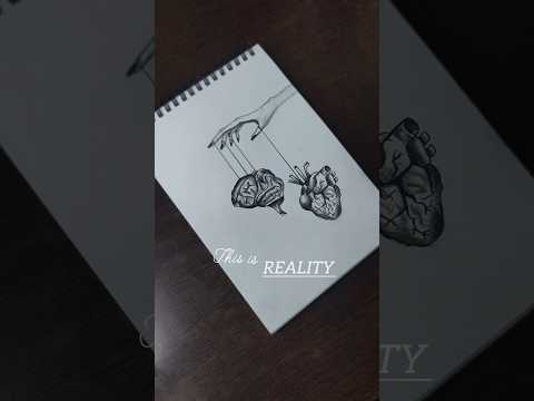 Meaningful Art💯....THIS IS REALITY #shorts #art #meaning #ArtistVidhiDhiman