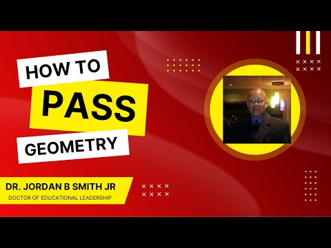 How to Pass a Geometry Math Course Online
