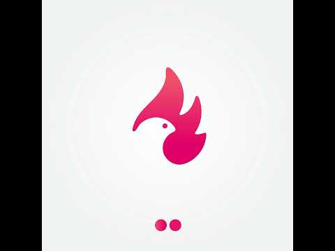 Flat Bride Logo Design Tutorial Illustrator #short
