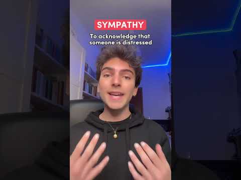 Sympathy vs. Empathy