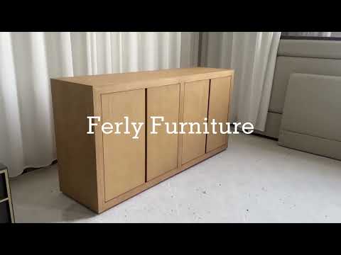 Dining Room Furniture Solid Wood Sideboard Buffet Cabinet Wooden Sideboard Cabinet FL24SB016