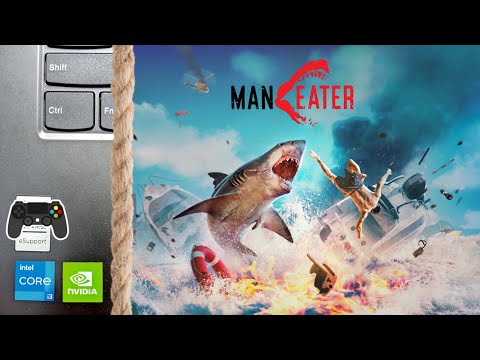 Lenovo V14 Nvidia MX350 - Maneater Gaming Test