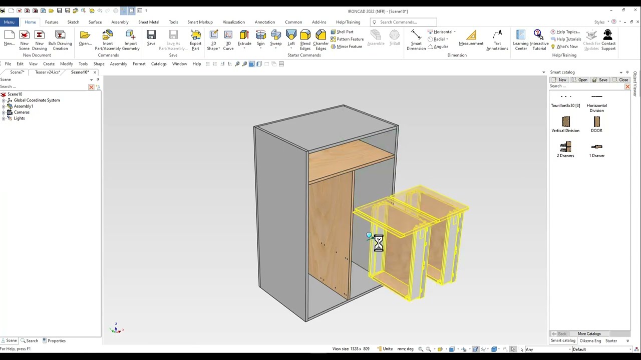 Smart Catalog in woodLAB