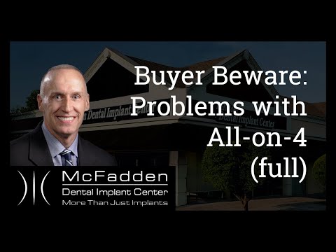 Buyer Beware: Problems with All-on-4 Full Video