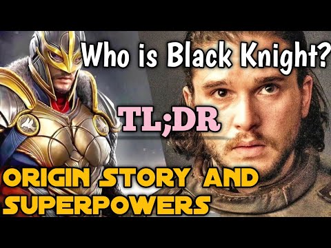 Black Knight (Dane Whitman) full Origin Story | Powers and Abilities | Kit Harington