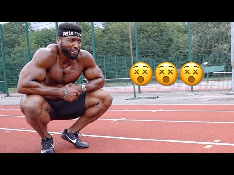Bodybuilder Obi Vincent Tries Speed and Agility Training Workout