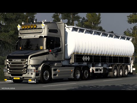 ETS2 1.54 Mod | Scania V8 Straight Open Pipe Sound | Euro Truck Simulator 2 Mods