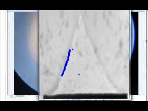 MATLAB Flame Edge Detection Script Description - shadowgraph image