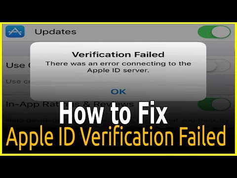How to Fix Apple ID Verification Failed on iPhone Solved #cisoleya #appleid #verification