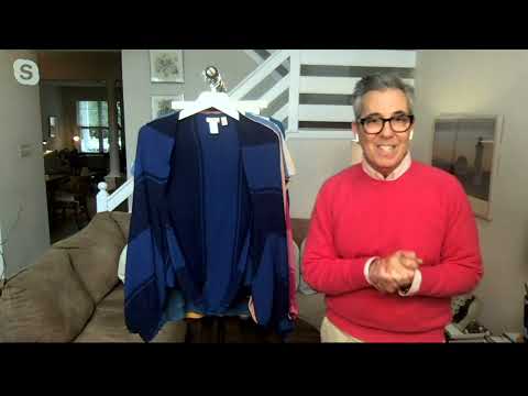 LOGO by Lori Goldstein Woven Textured Shrug with Ruffled Cuff on QVC
