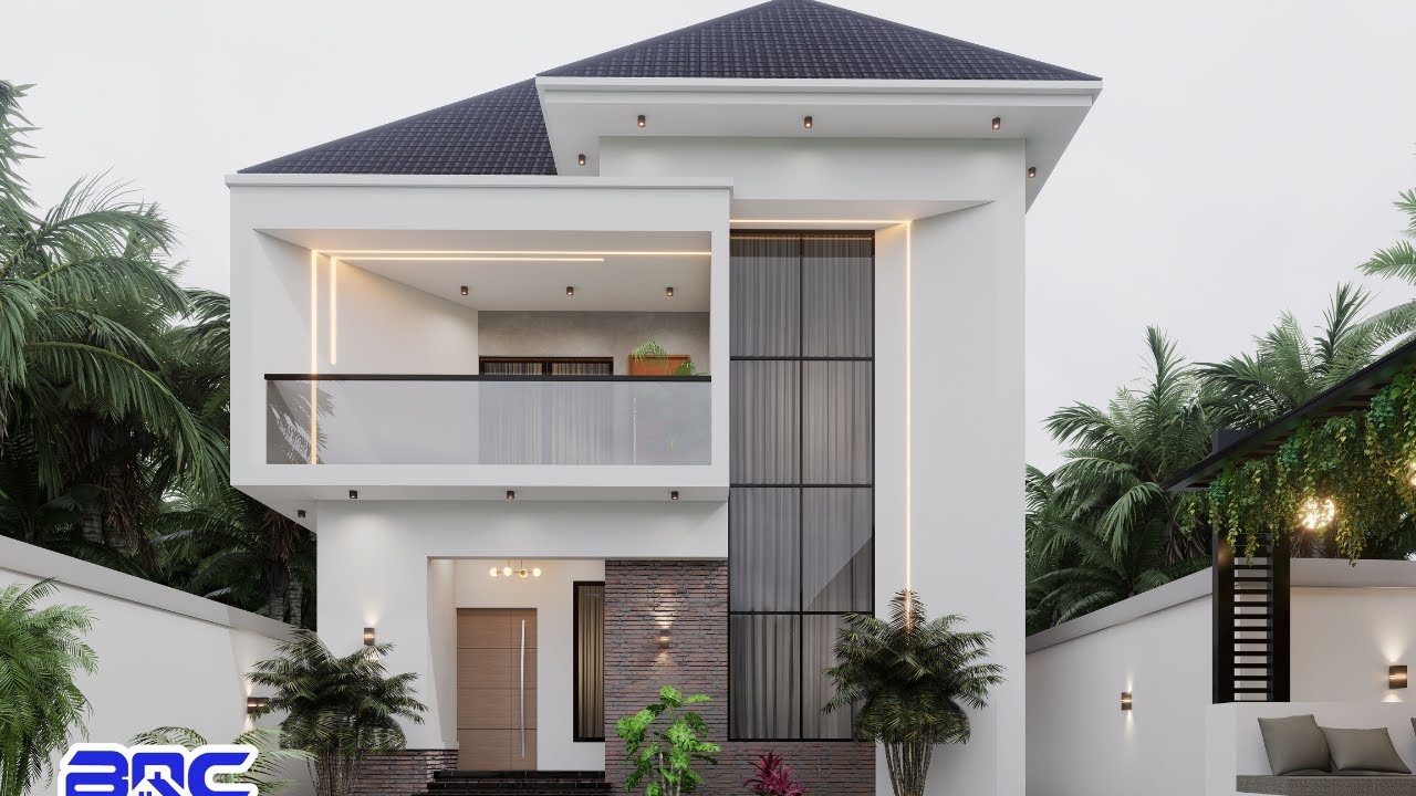 4 bedroom duplex contemporary house design