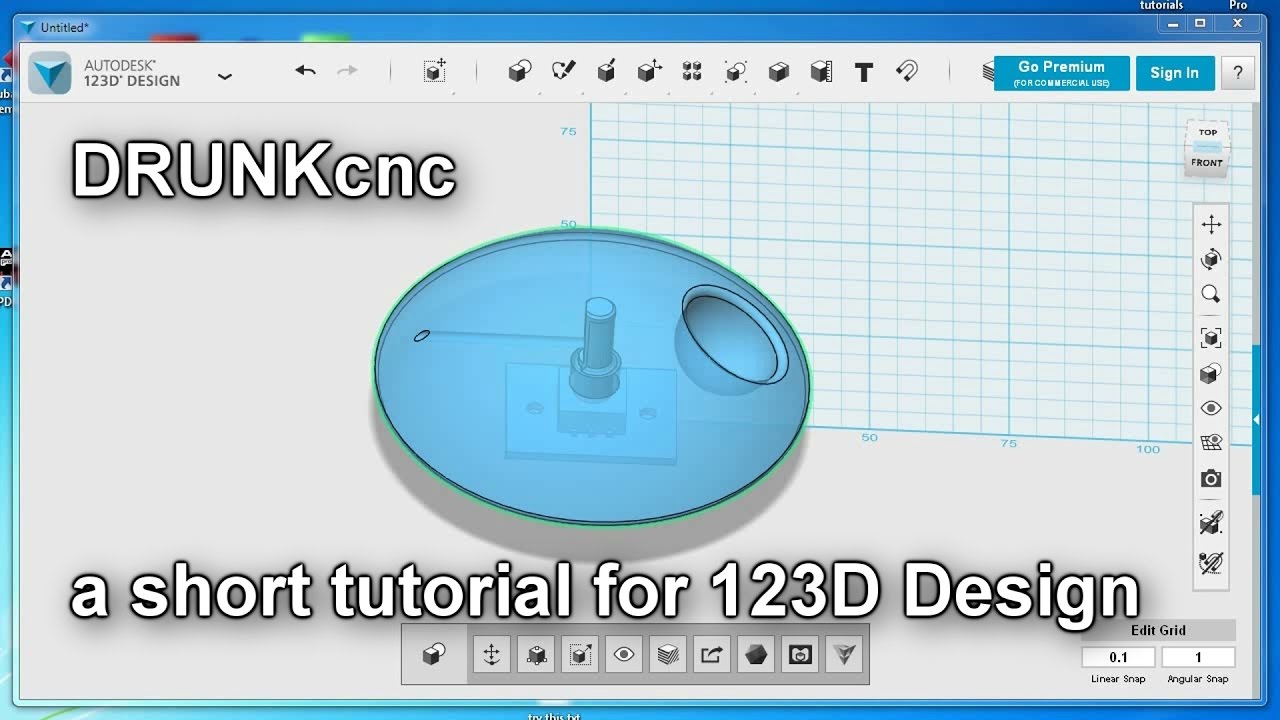 123D Design tutorial 1