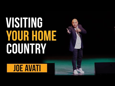 Visiting your home country | Joe Avati | Live Standup Comedy