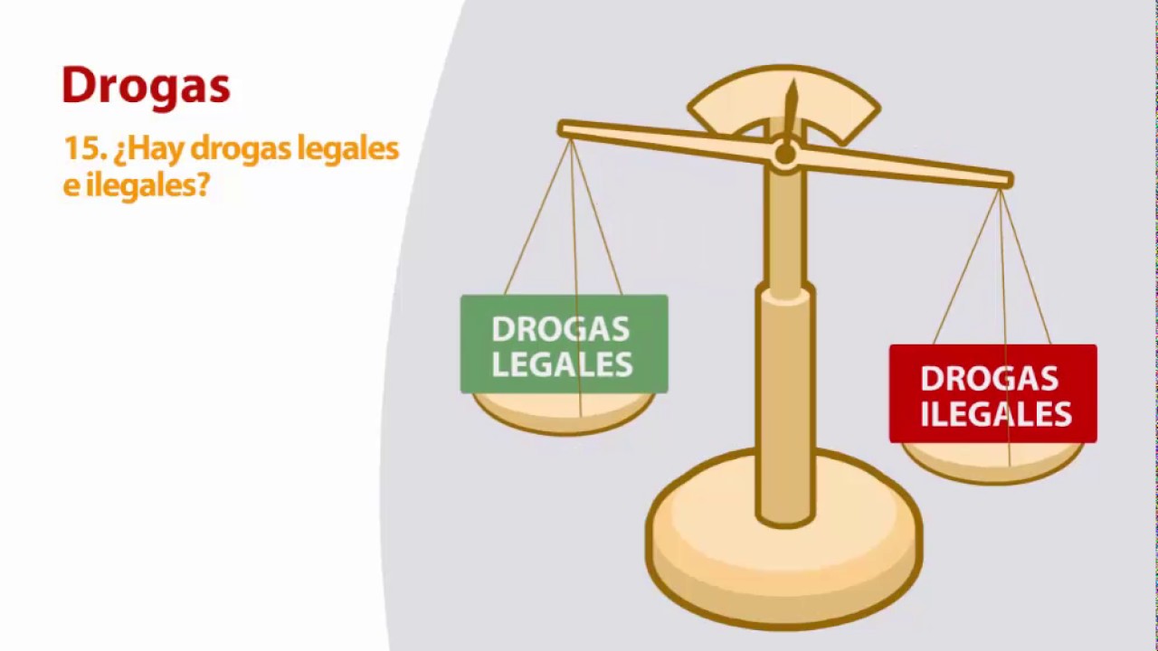 15 - ¿Hay drogas legales e ilegales?