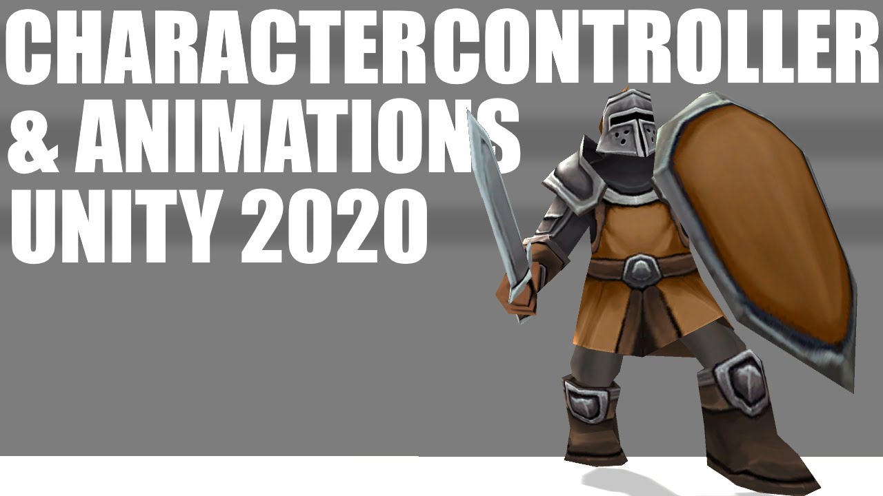 Character Controller With Animations - Walk, Run, Jump & Attack - Unity 2020 - Beginner Tutorial