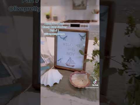 Baby shower decor “Ahoy, it’s a boy” #babyboy #babyshower #babyshowertheme #partytheme