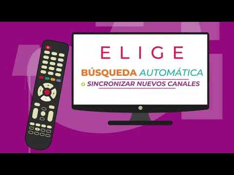 Configuración de canales de TV para ver programación "Aprende en casa II"